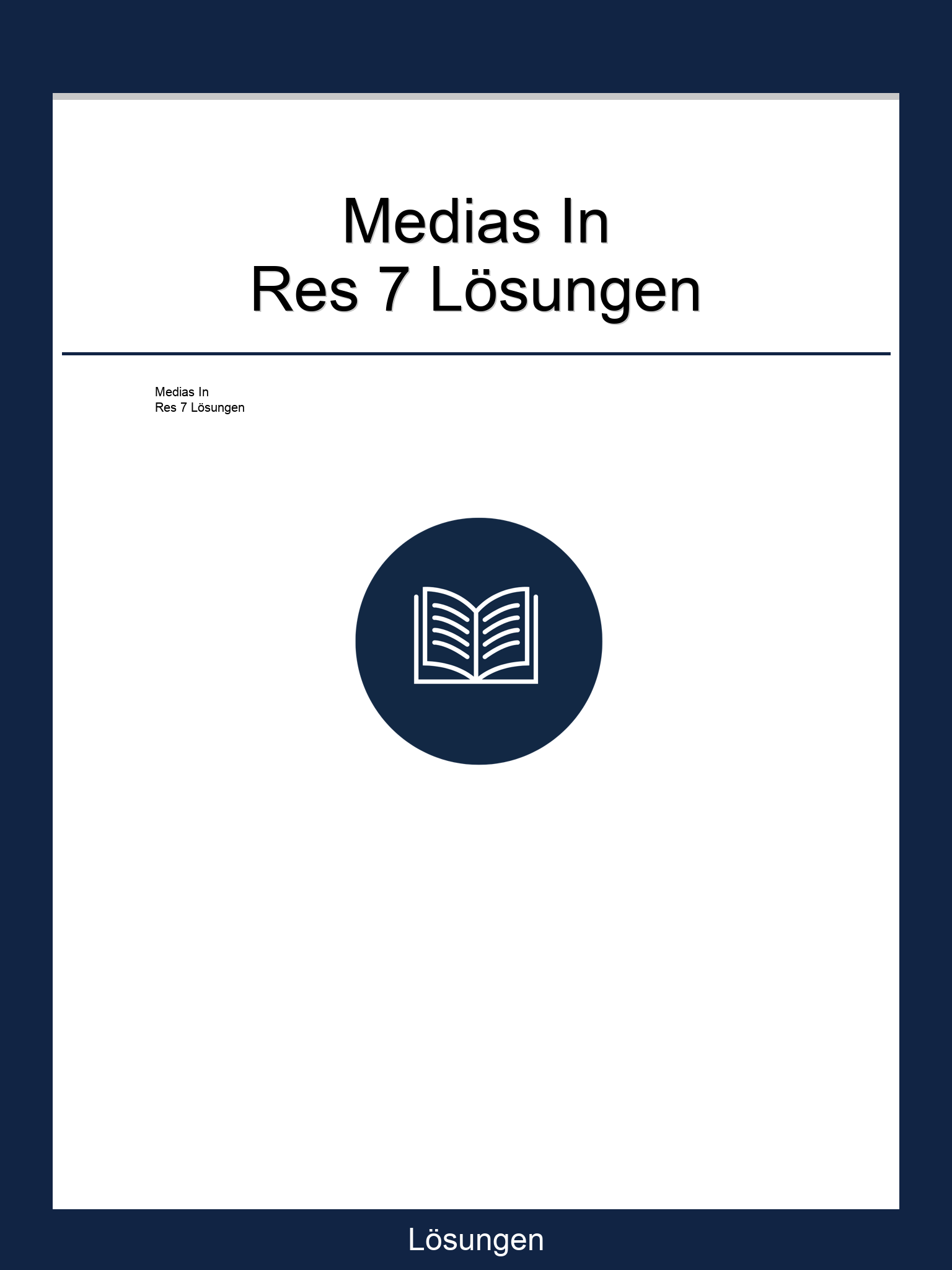 Medias In Res 7 Lösungen PDF